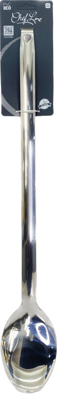 Colher de Servir Inox Profissional C/ Virola 51 CM - Chef Line